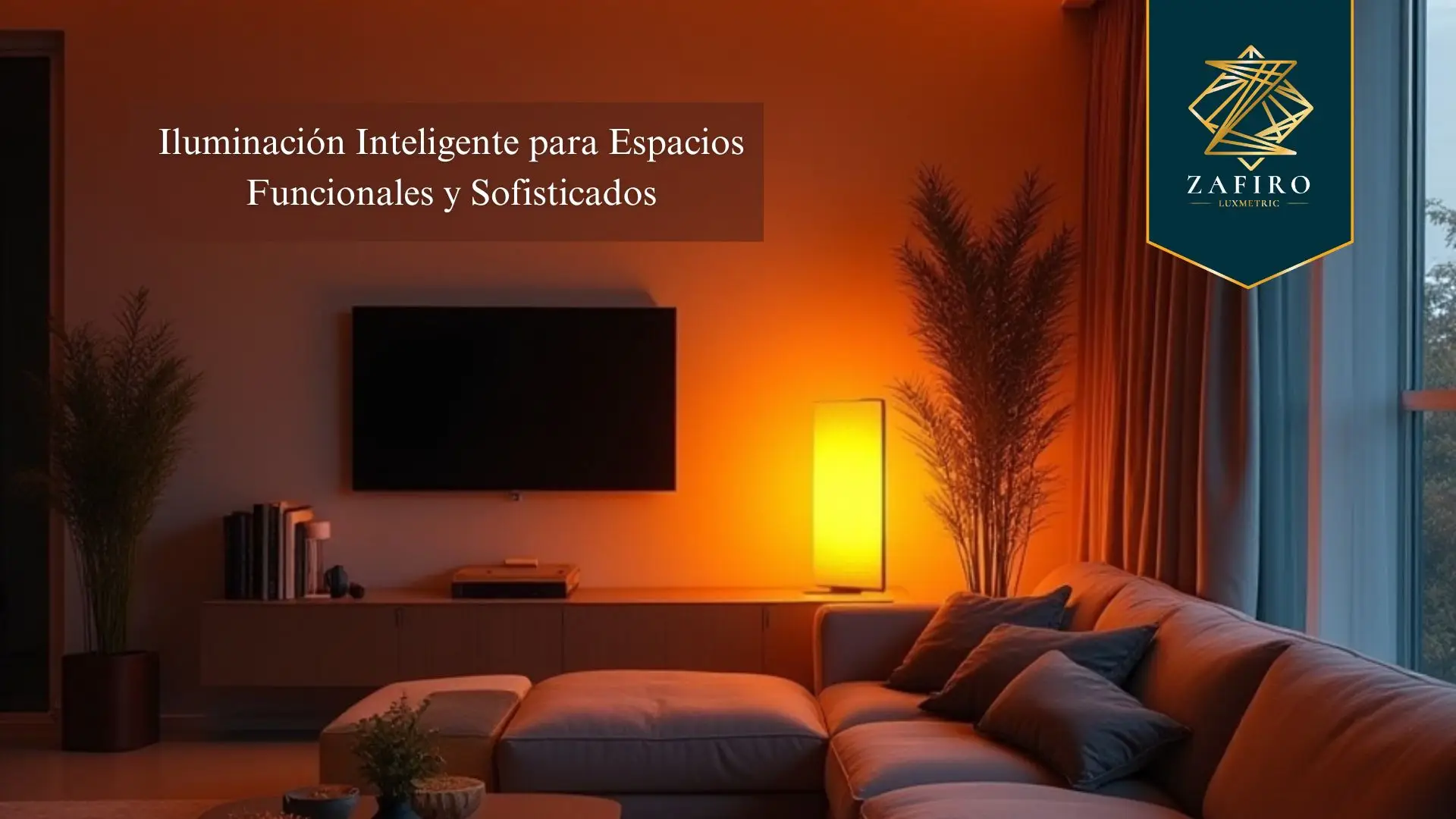 Iluminación Inteligente para diseño de interiores con Zafiro